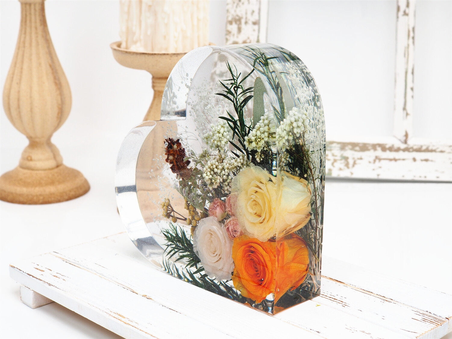 Large Silicone Molds for Resin,Heart-shaped, Deep Epoxy Resin Molds for ...