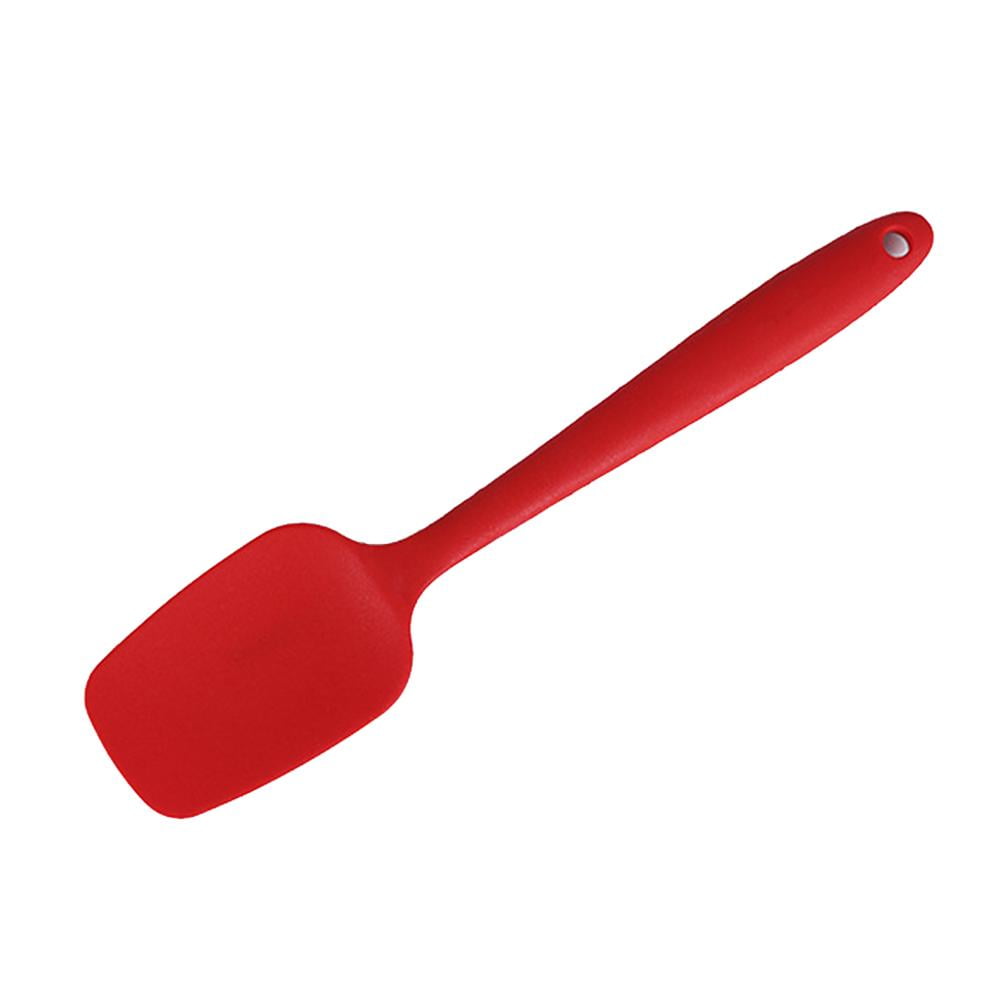 Large Silicone Spatula Red One-Piece Large 28cm All-Inclusive Silicone ...