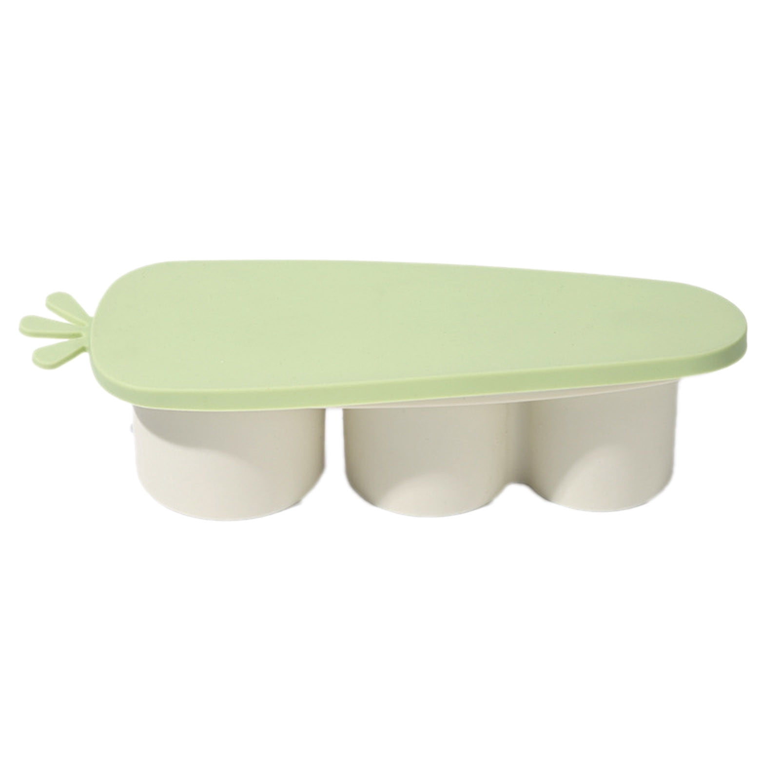 Large Silicone for Cylinder Ice Cubes Reusable Ice Maker with Lid for ...