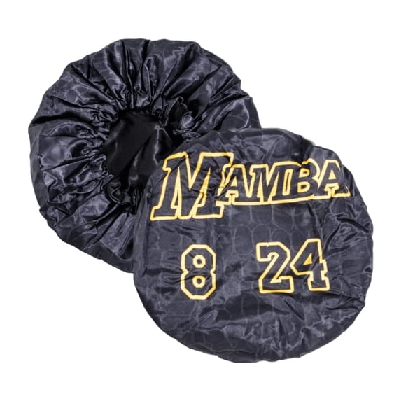 Large Silky Design Bonnet with Elastic Soft Band Adjustable Women and ...