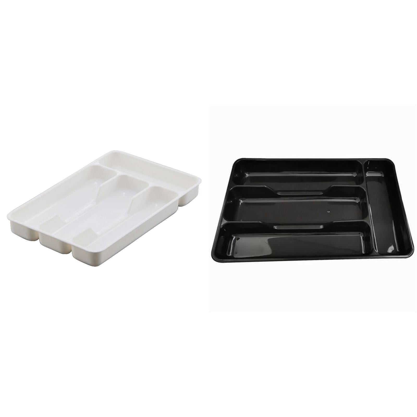 Large Silverware Drawer Organizer, Expandable Utensil Tray for Kitchen ...