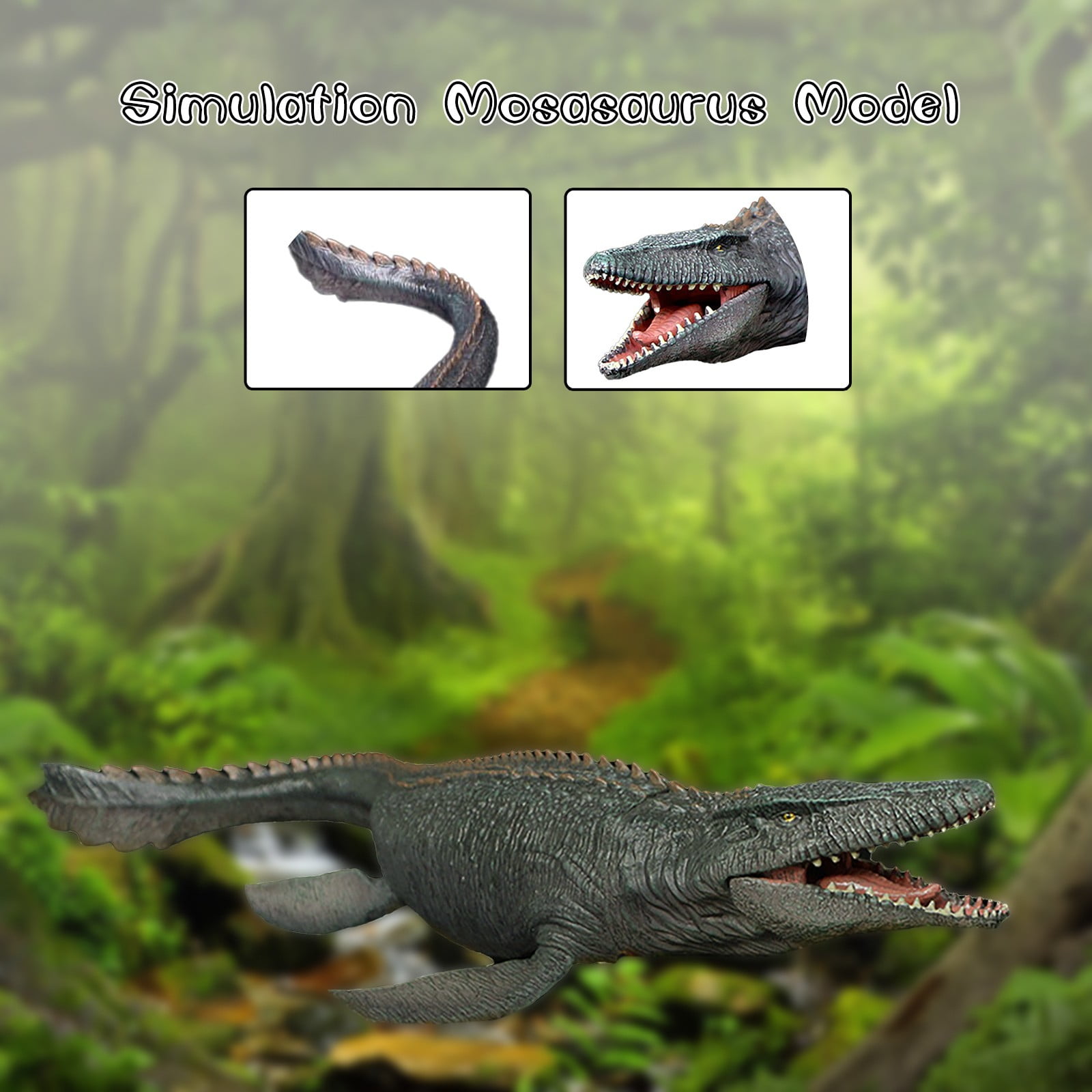 Large Simulation Dinosaurs Figurine Toy for Kids, Spooky Monster ...