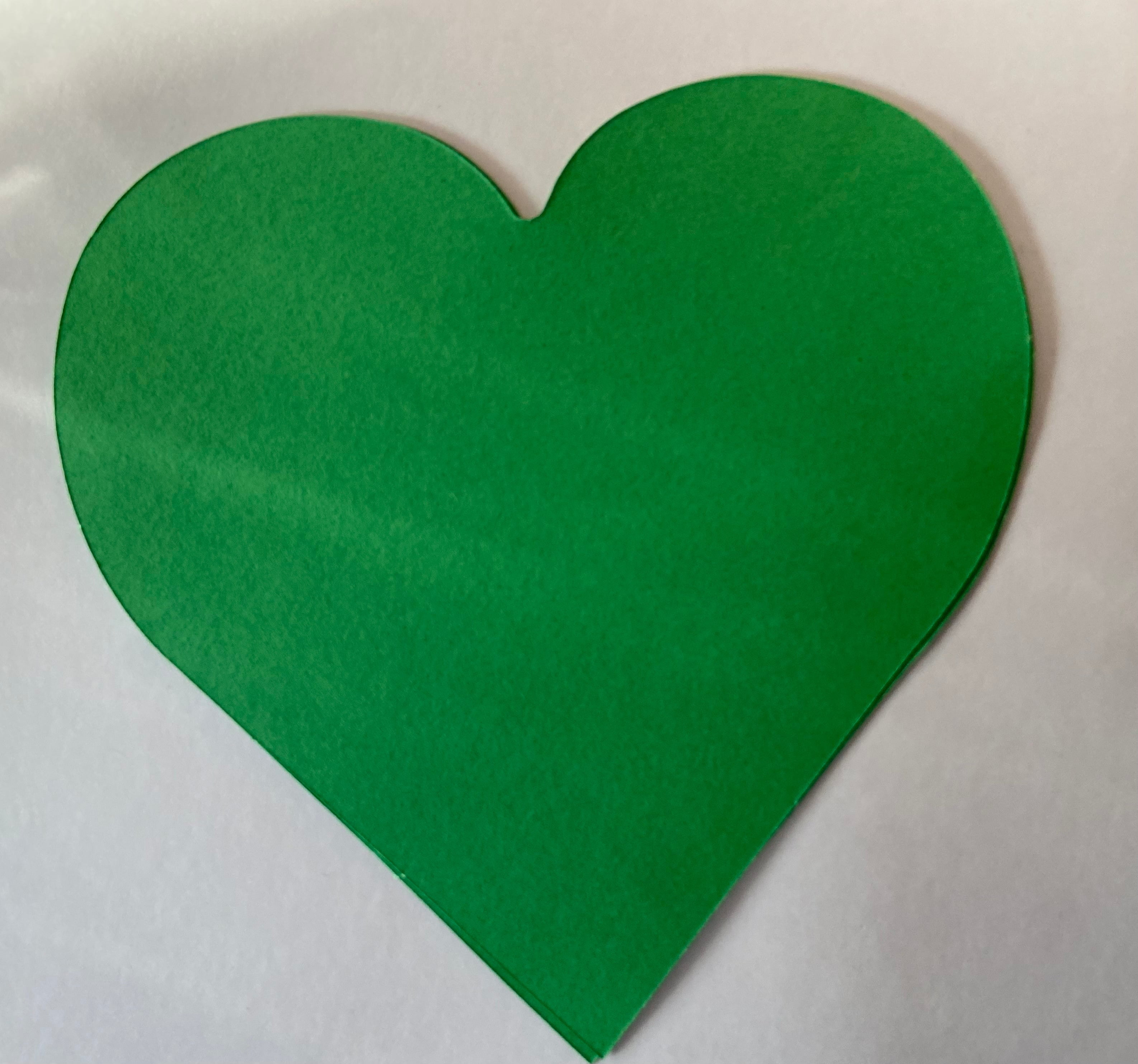 Large Single Color Cut-Out - St. Patrick's Day Heart - Walmart.com