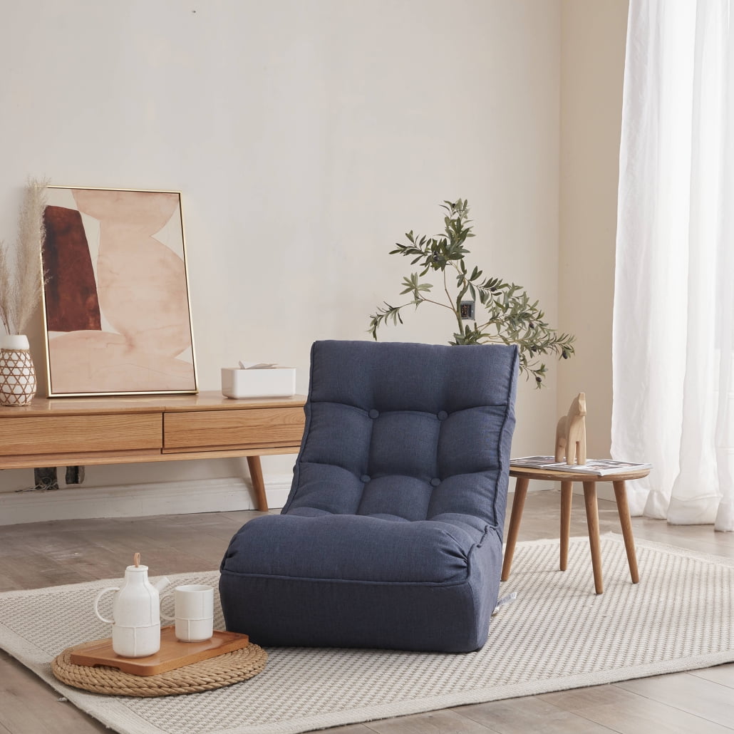 Large Single Sofa Reclining Chair with Multi-angle Adjustment, Morden ...