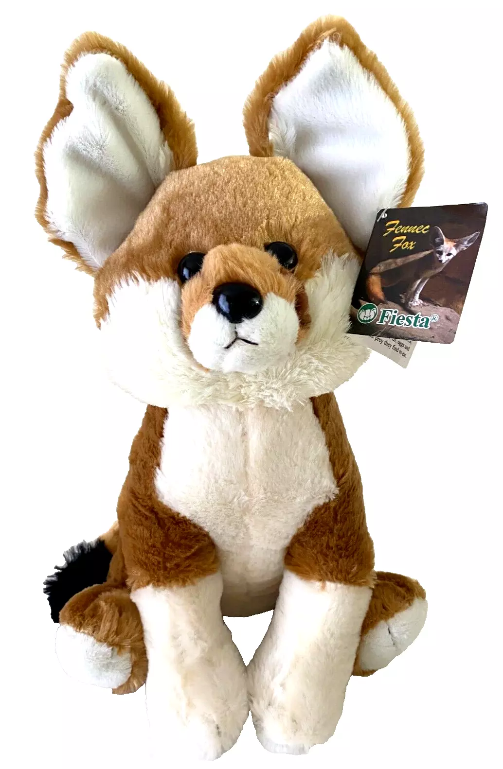 Large Sitting Fennec Fox Plush Toy 15 inch - Walmart.com