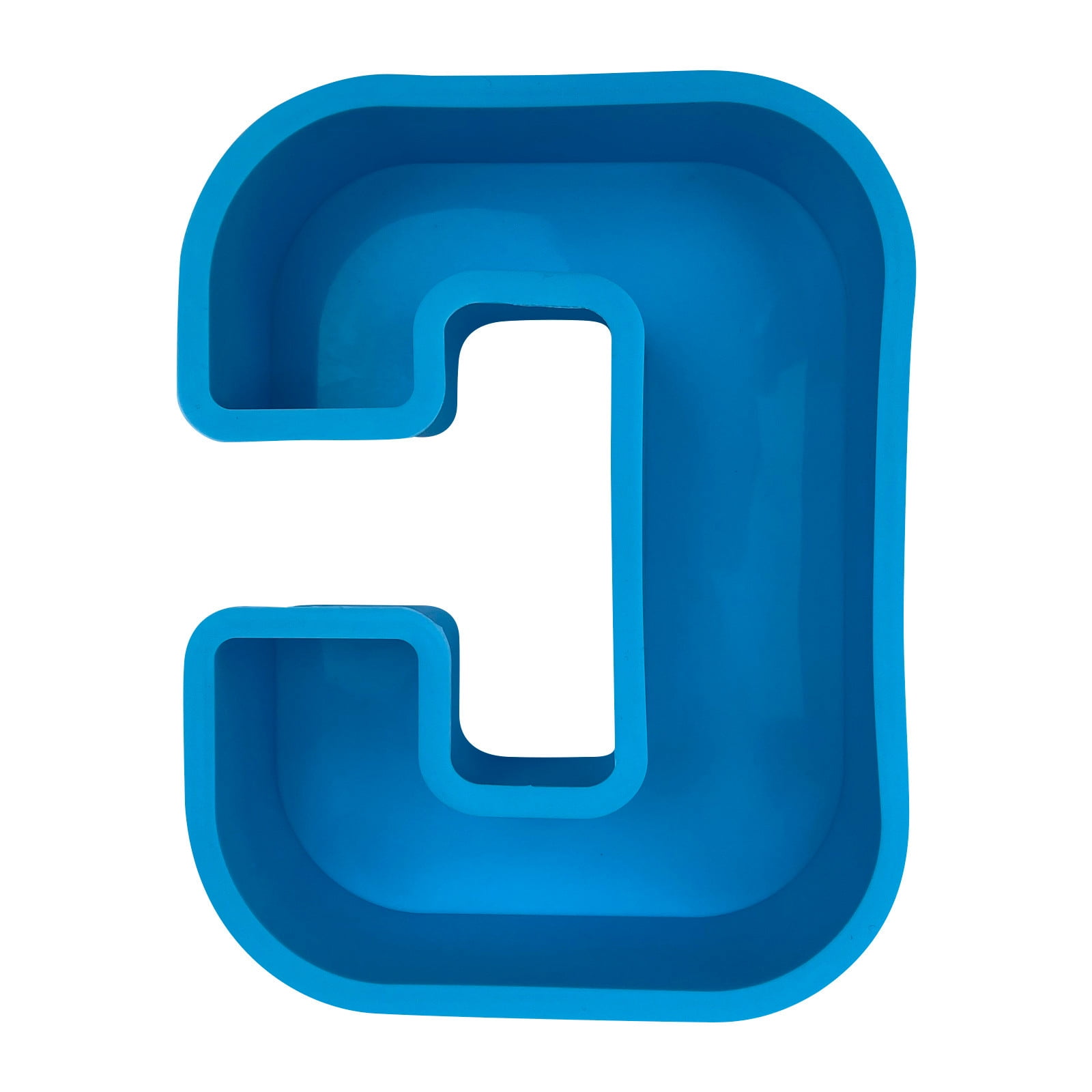 Large Size 3D Alphabet Epoxy Resin Silicone Mold, Capital Letter Symbol ...