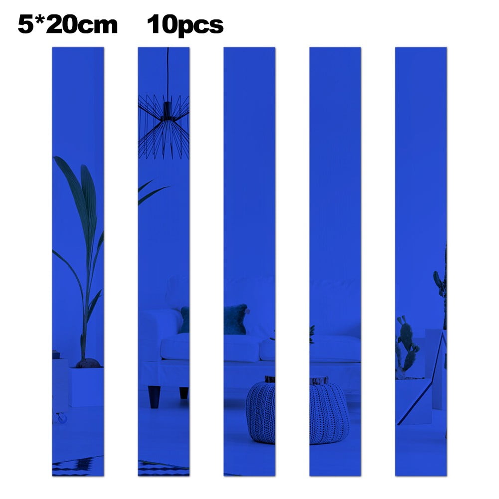 Large Size 5*20CM Acrylic Mirror Stickers Create a Minimalist Look in ...