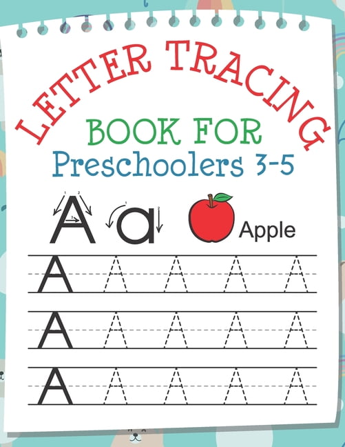 Large Size 8.5x11 Letter Tracing Book for Preschoolers 3-5: Toddler ...