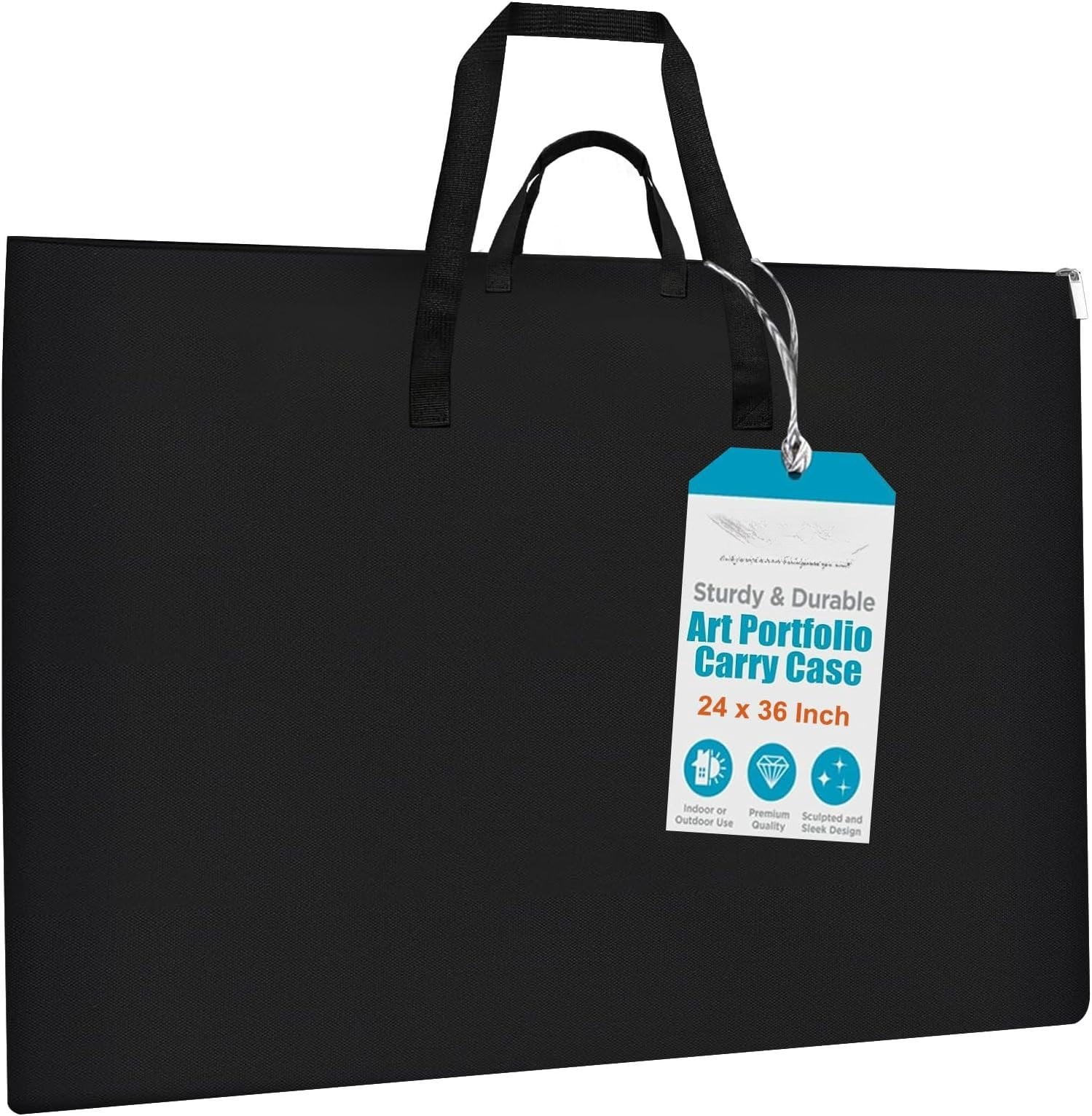 Large Size Art Portfolio Bag, Light Weight Art Canvas Portfolio Case ...