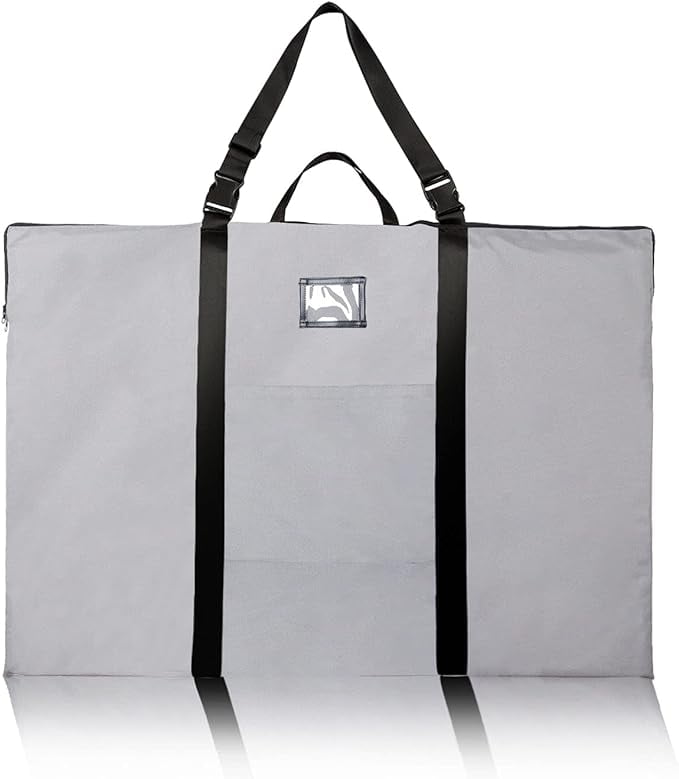 Large Size Art Portfolio Bag with Nylon Shoulder, 24 x 36 inches Light ...