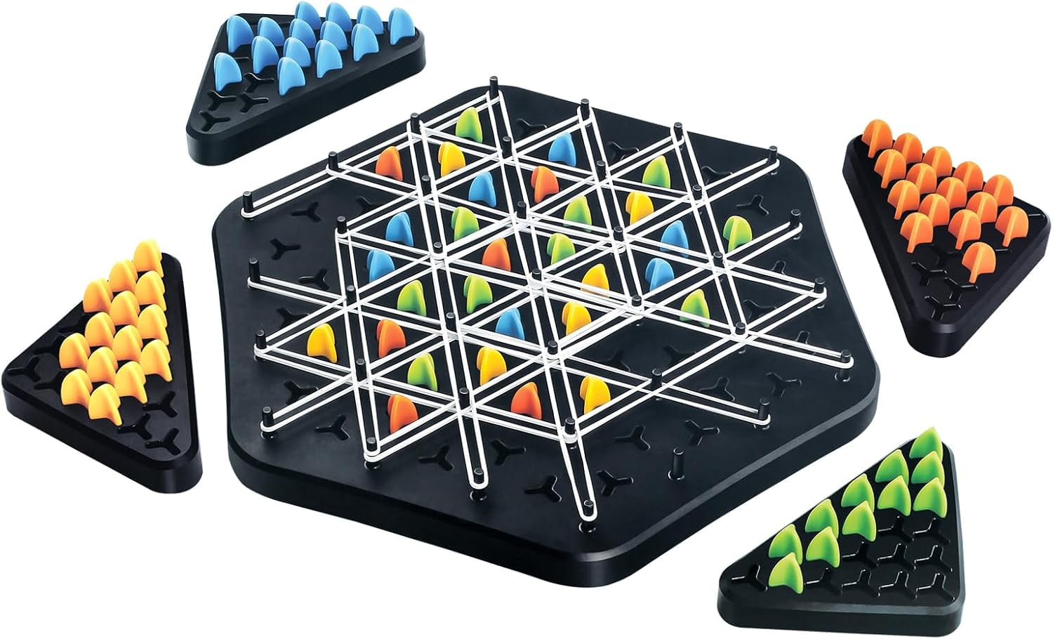 Large Size Chain Triangle Chess Game,13x12'' Fun Table Top Multiplayer ...