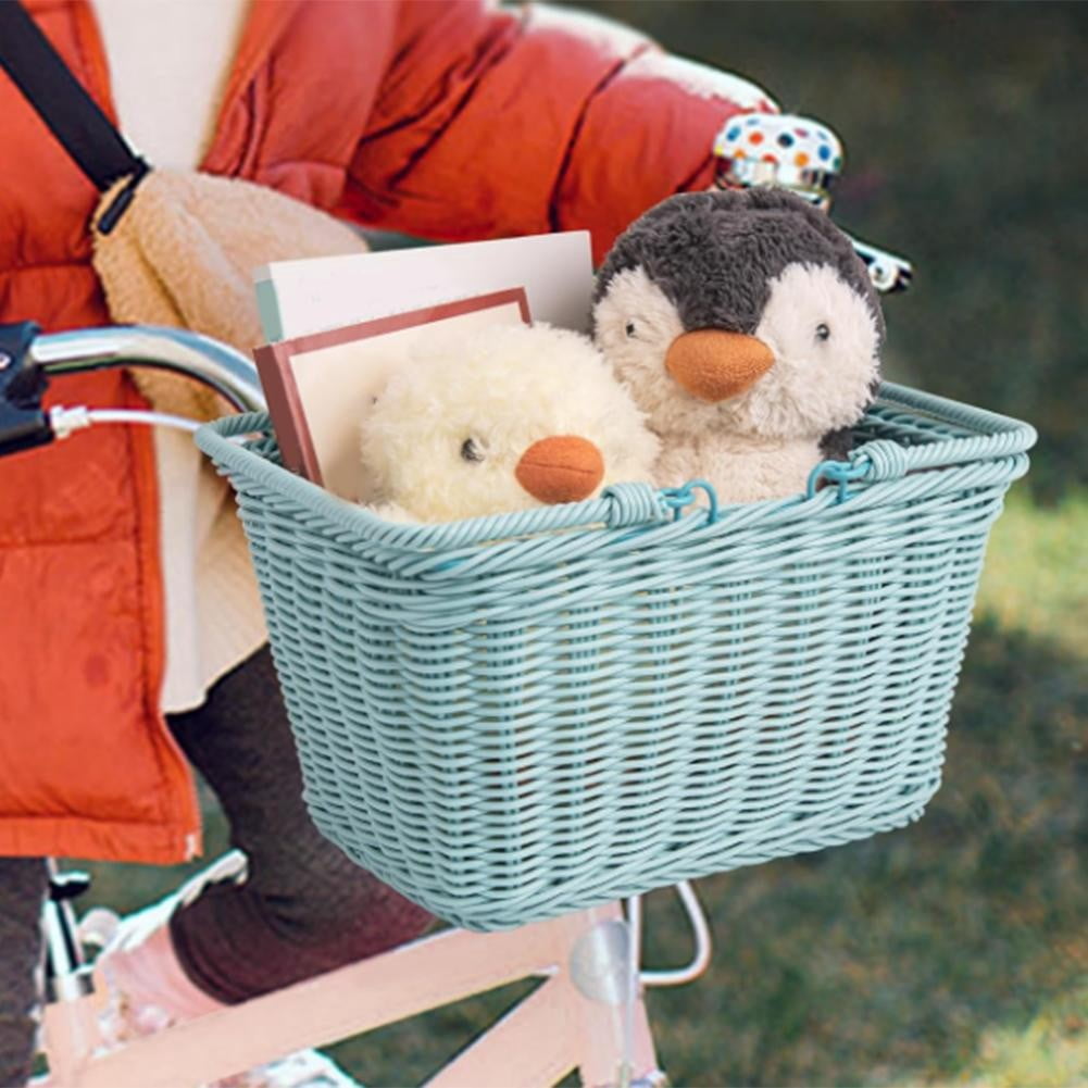 Large Size Children'S Bicycle Basket Buggy Front Basket Carrying Basket ...