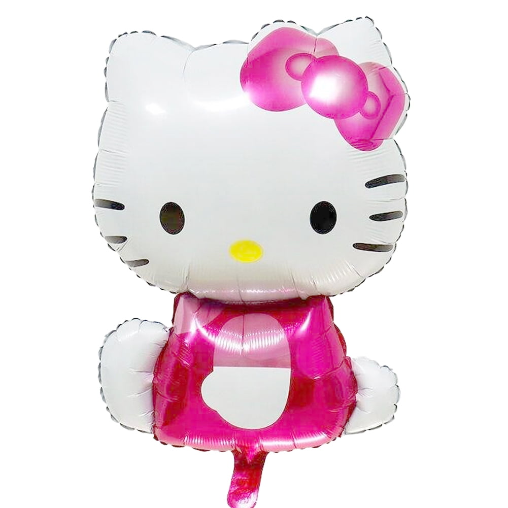 Generic Hello Kitty Balloon 28 INCH Foil Birthday Cat Balloon ...