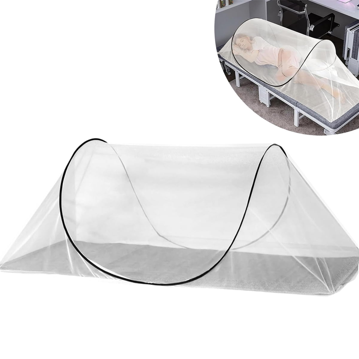 Large Size Mosquito Tent,Tutuviw Ultra Light Pop-up Mosquito Net Tent ...