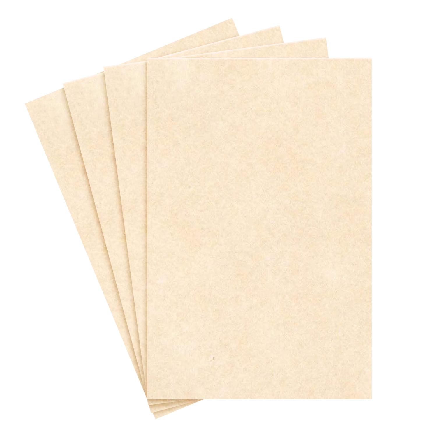 Large Size 'Natural' Stationery Parchment Cardstock Paper – Great for ...