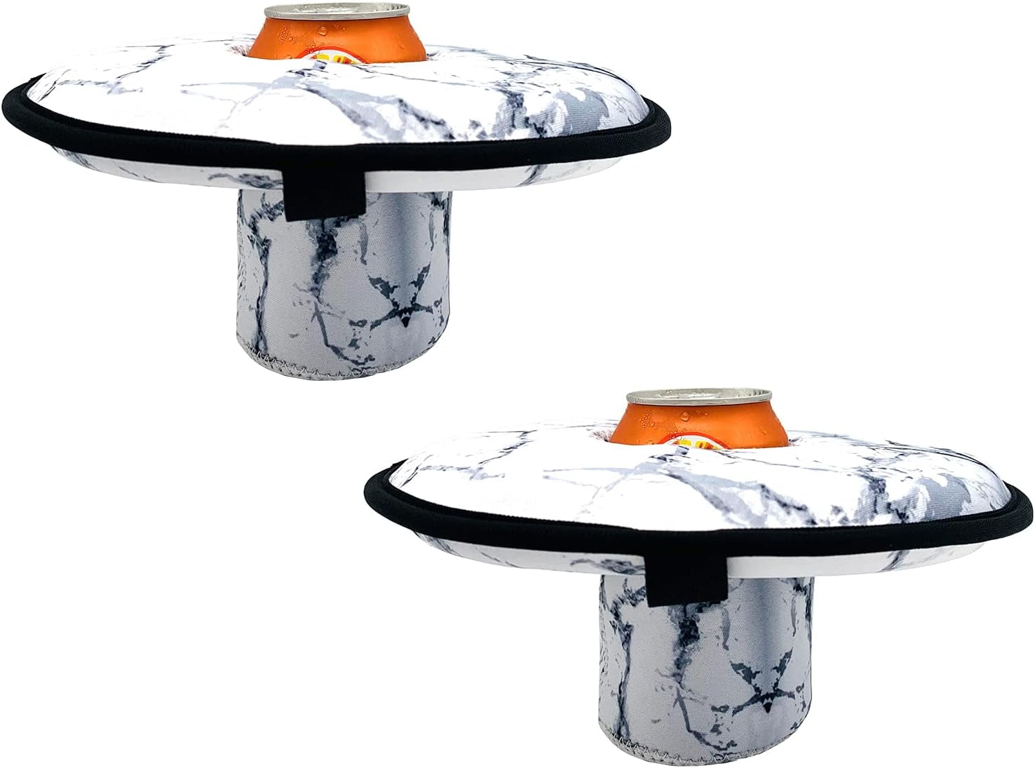 Large Size Neoprene Floating Drink Holder Floating Coaster Pool Drink ...