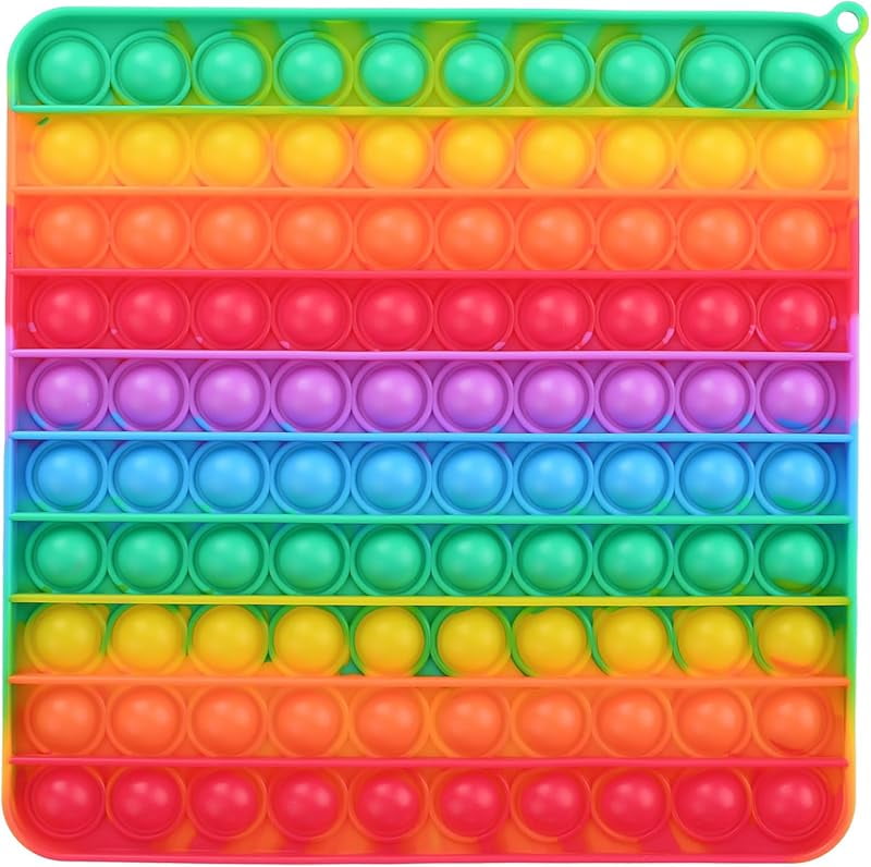 Large Size Pop Sensory Fidget Toys, Push Bubble Fidget Sensory Toys, 12 ...