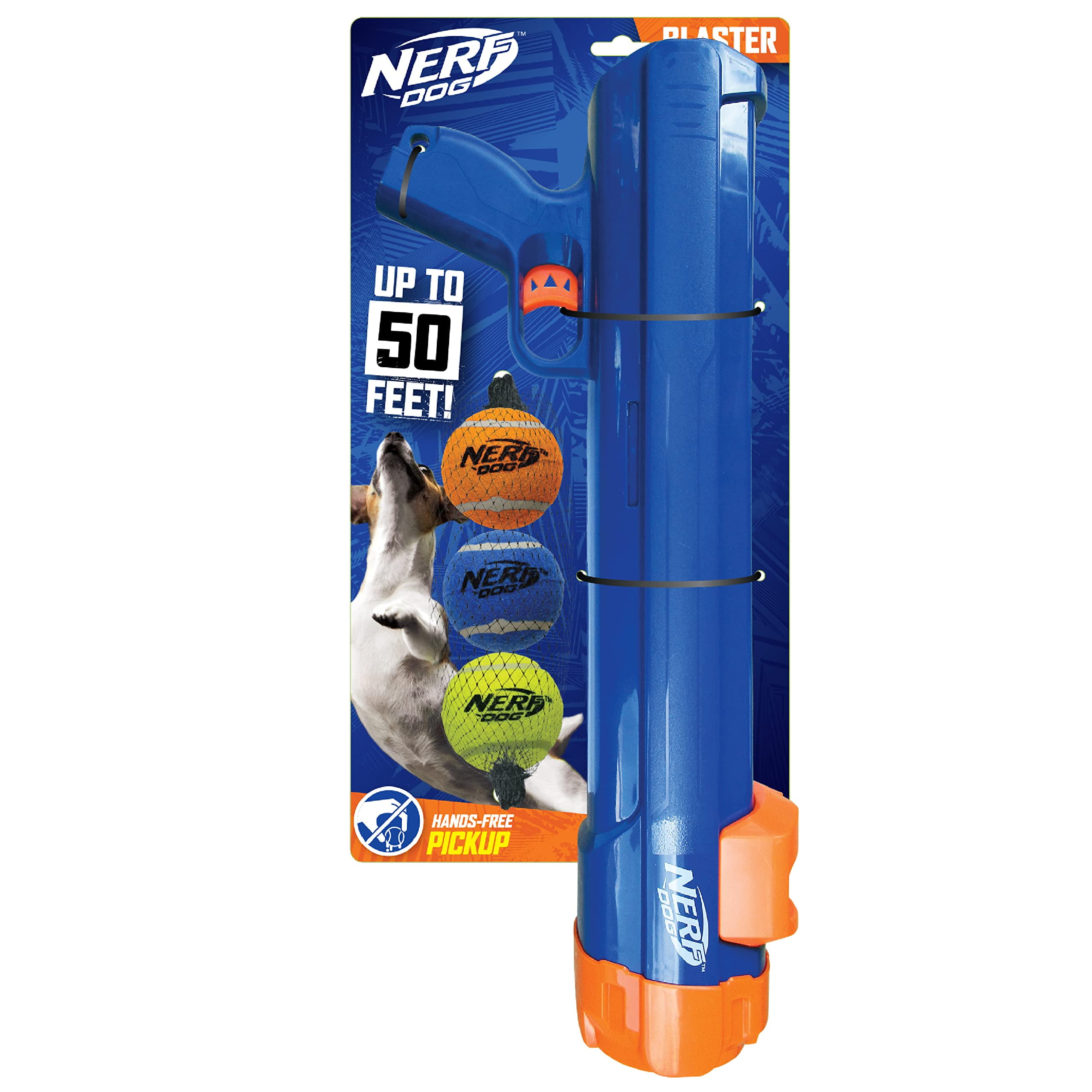 Large Size Tennis Ball Blaster Dog Toy, Great for Fetch, Hands-Free ...