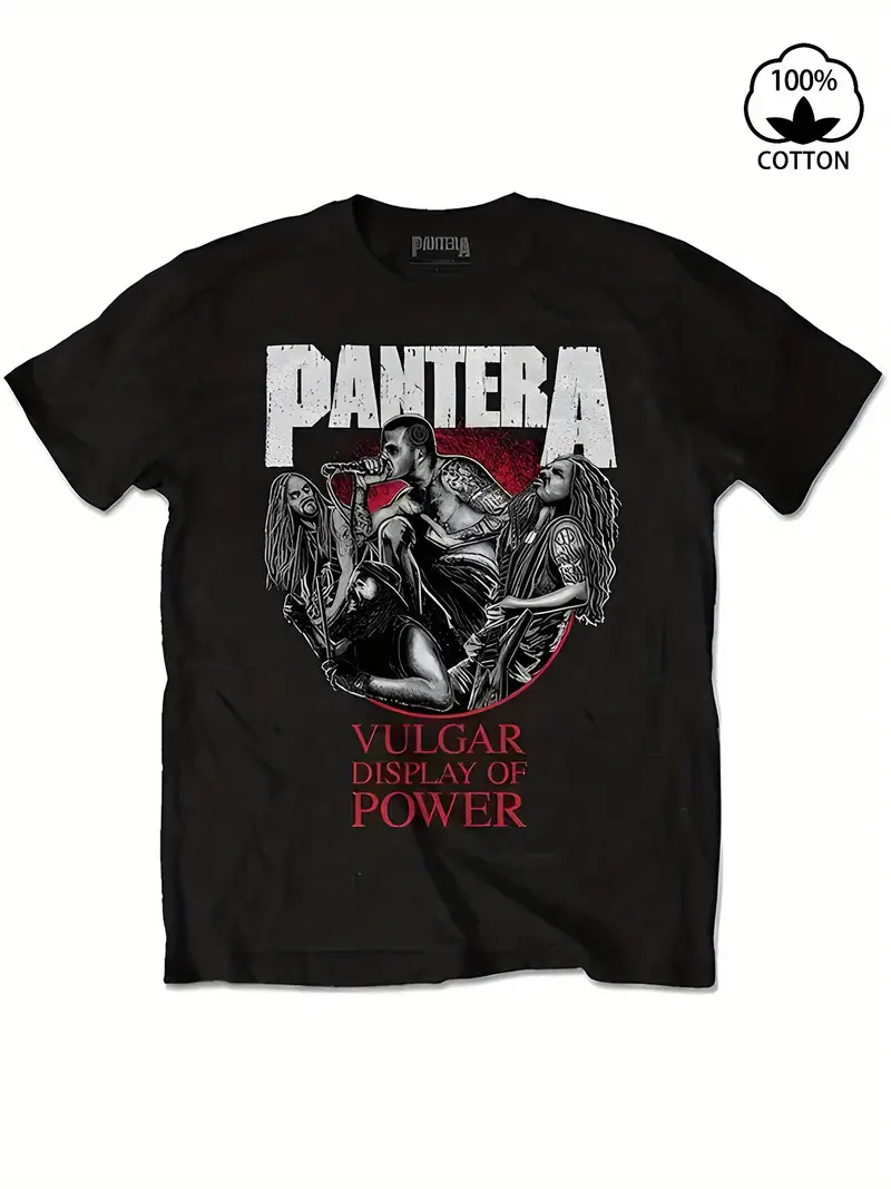 Large Sizerap Rock Band Portrait Series, Creative Graphic T-Shirt, Men ...