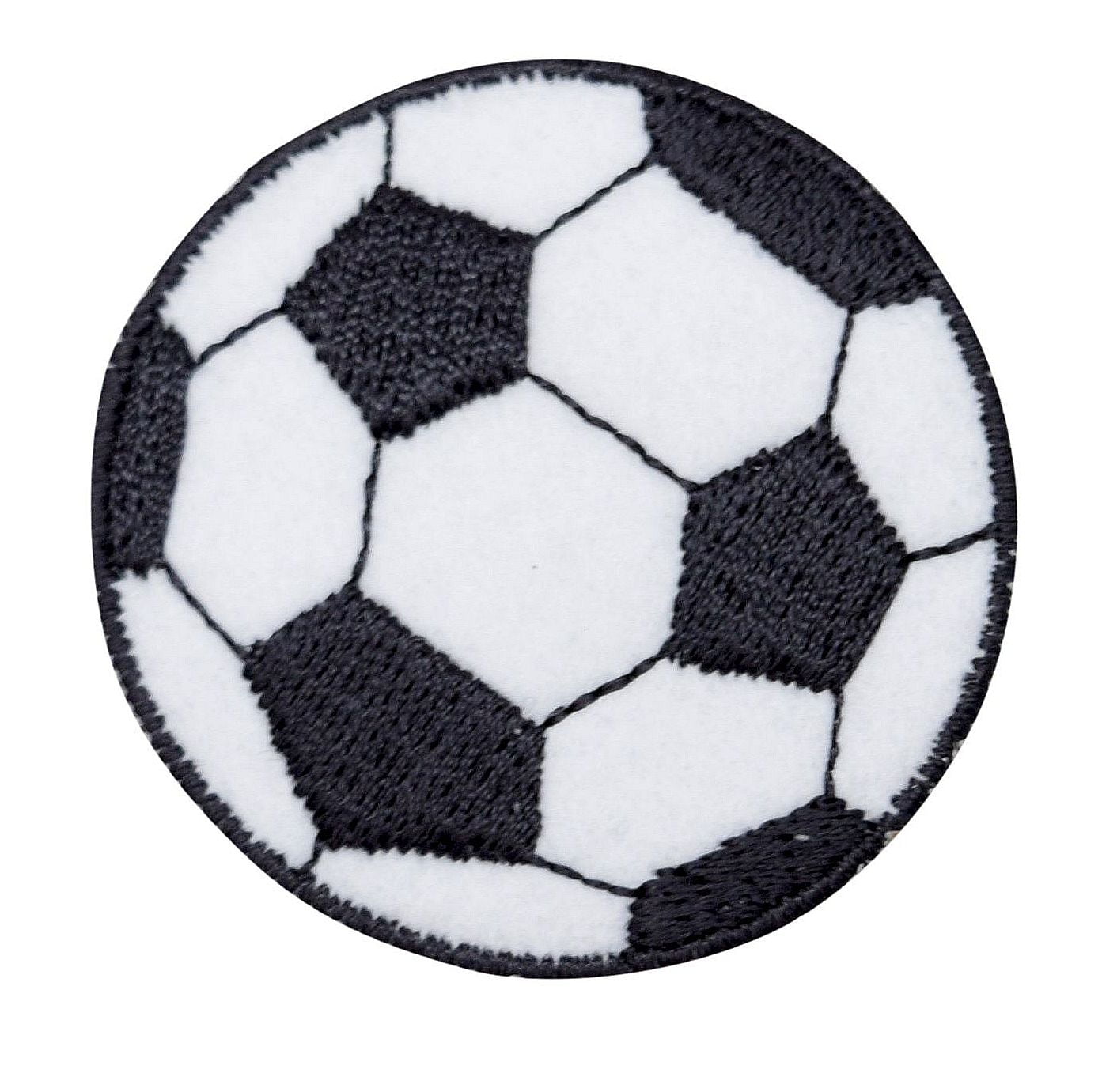 Large Soccer Ball - Iron on Applique/Embroidered Patch - Walmart.com