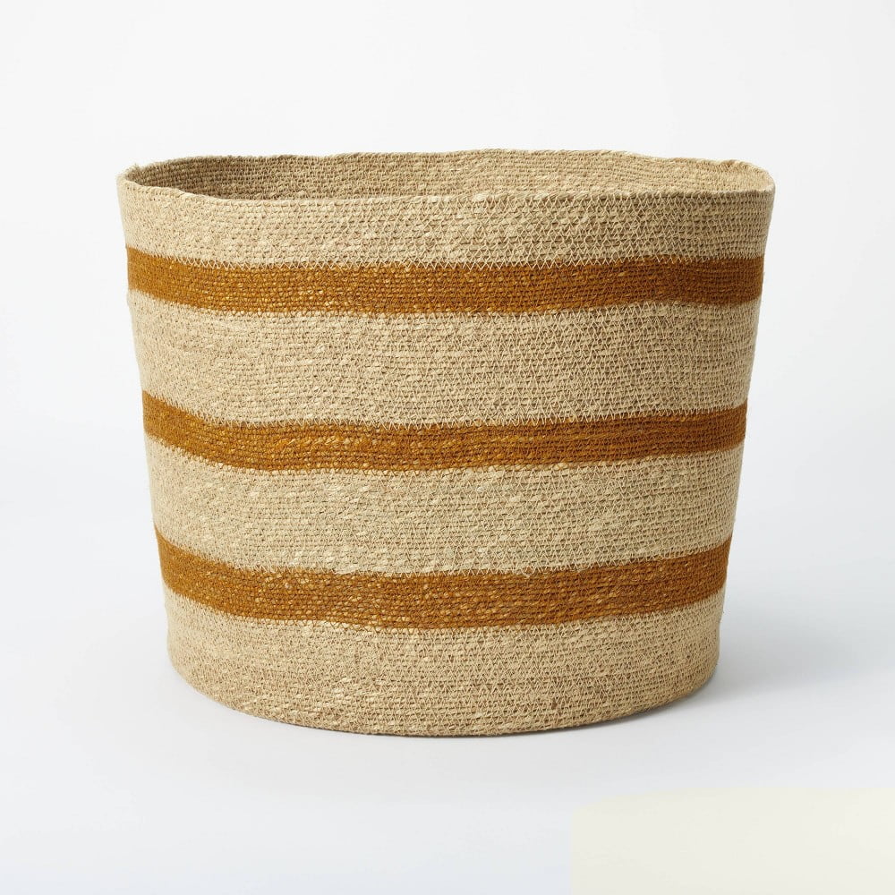 Large Soft Striped Basket - Threshold designed with Studio McGee ...