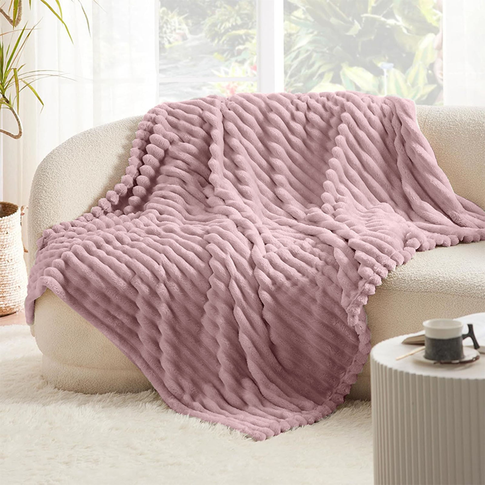 Large Soft Throw Blanket,Flannel Throw Blanket for Couch,Bed Blanket ...