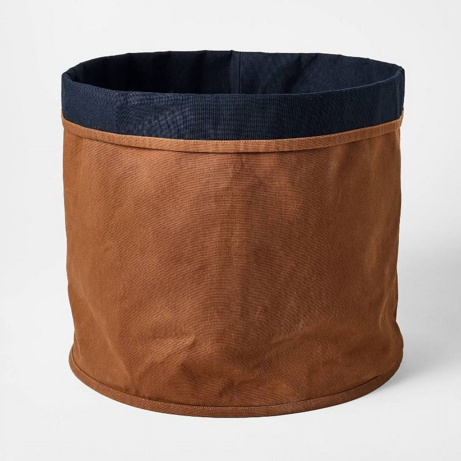 Large Solid Canvas Storage Basket designed with Studio McGee - Walmart.com
