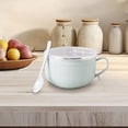 Large Soup Mug with Lid and Handle, Reusable Meals Bowl for Coffee ...