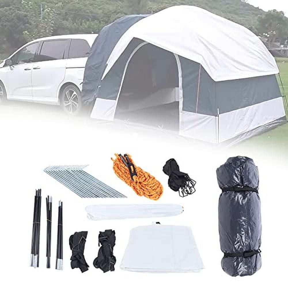 Large Space, Outdoor Car Tent, 4-Person Family Dome Tent, Quick Setup ...