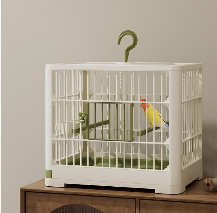 Large Spacious Bird Cage for Parrots - Bird Aviary Villa with Enhanced ...