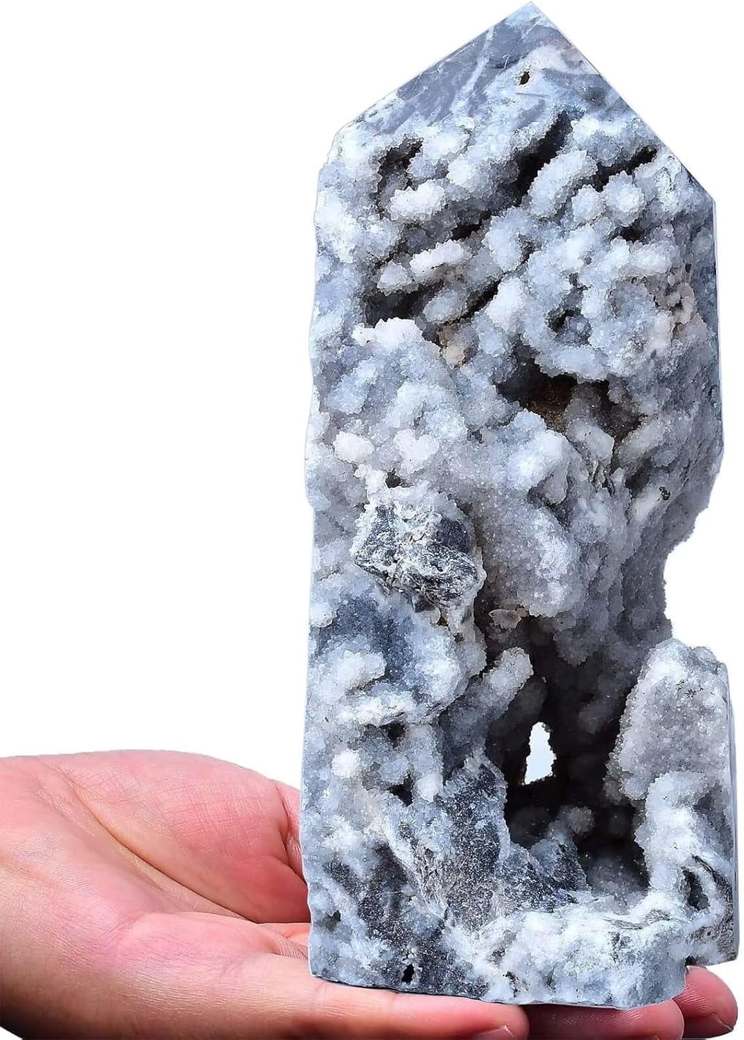 Large Sphalerite Geode Towers Crystal Point Obelisk Irregular Shape ...
