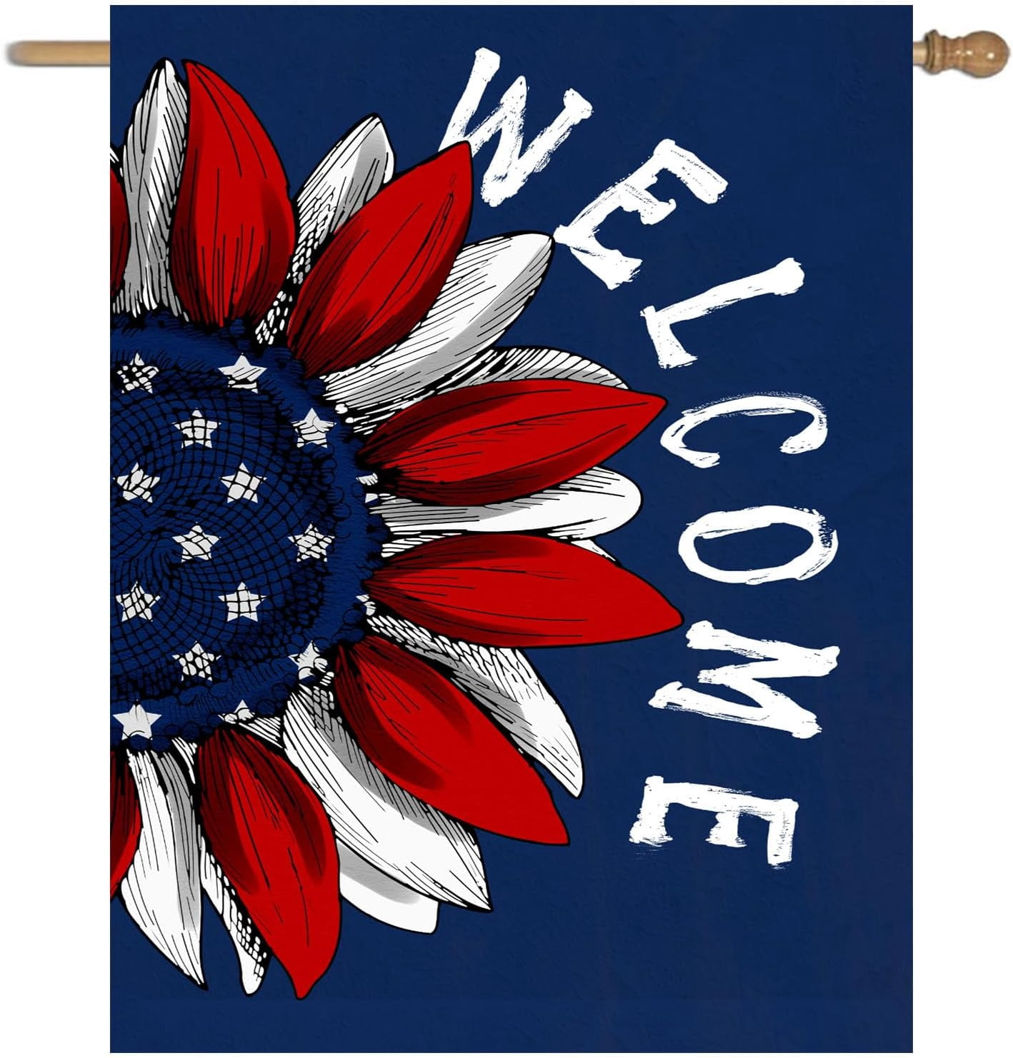 Large Spring Summer House Flags 28x40 Double Sided Bluebird Garden Flag ...