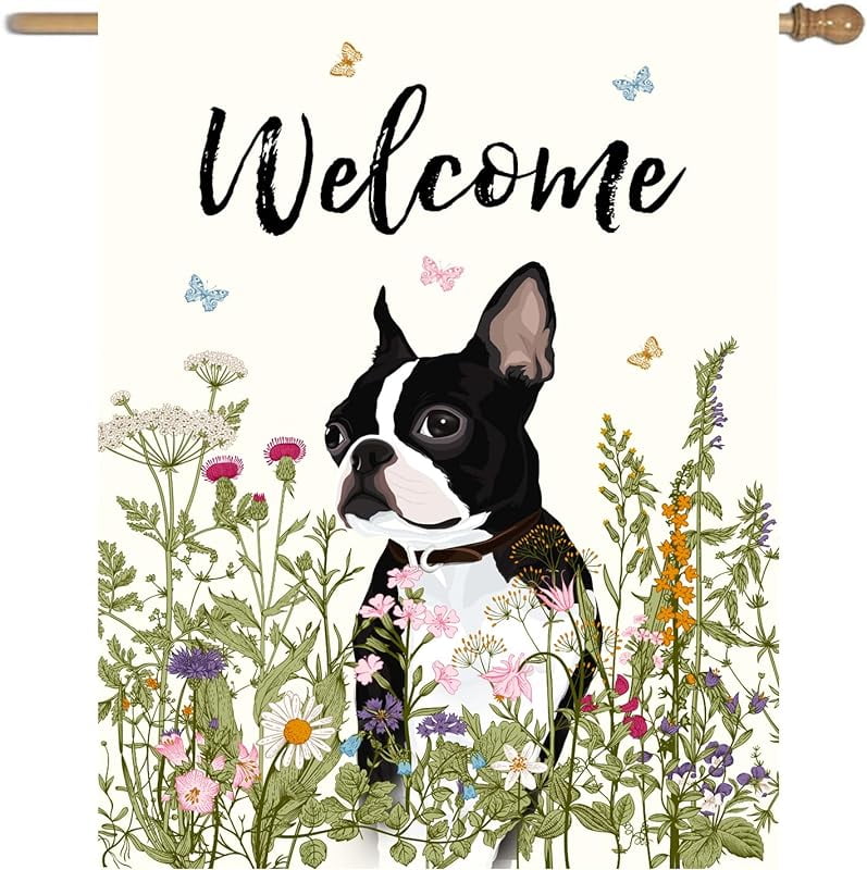 Large Spring Summer House Flags 28x40 Double Sided Bluebird Garden Flag ...