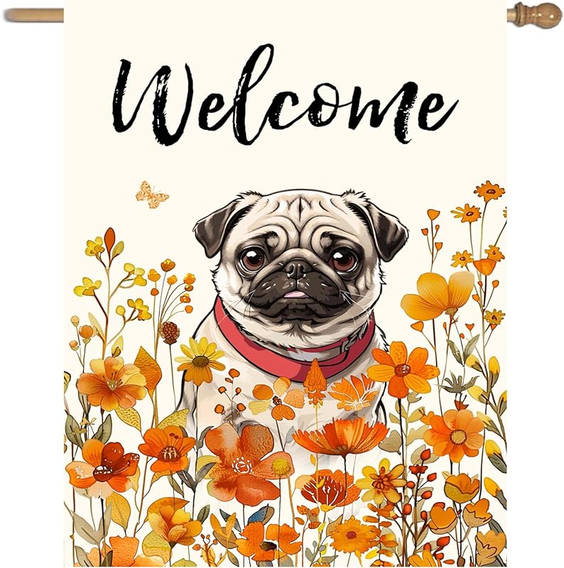 Large Spring Summer House Flags 28x40 Double Sided Bluebird Garden Flag ...