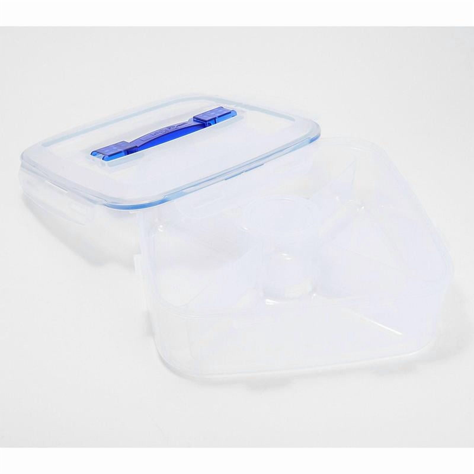 Large Square Appetizer Tray w/ Colored Body & Handle Lid - Walmart.com