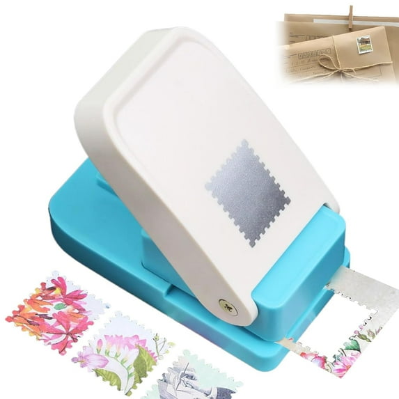 Large Square Craft Punch, Handmade Hole Punch Stamp & Embosser ...