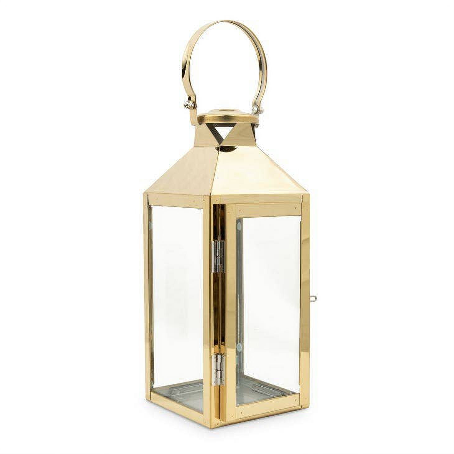 Weddingstar Manual Outdoor Decorative Lantern Gold Candle Hanging ...
