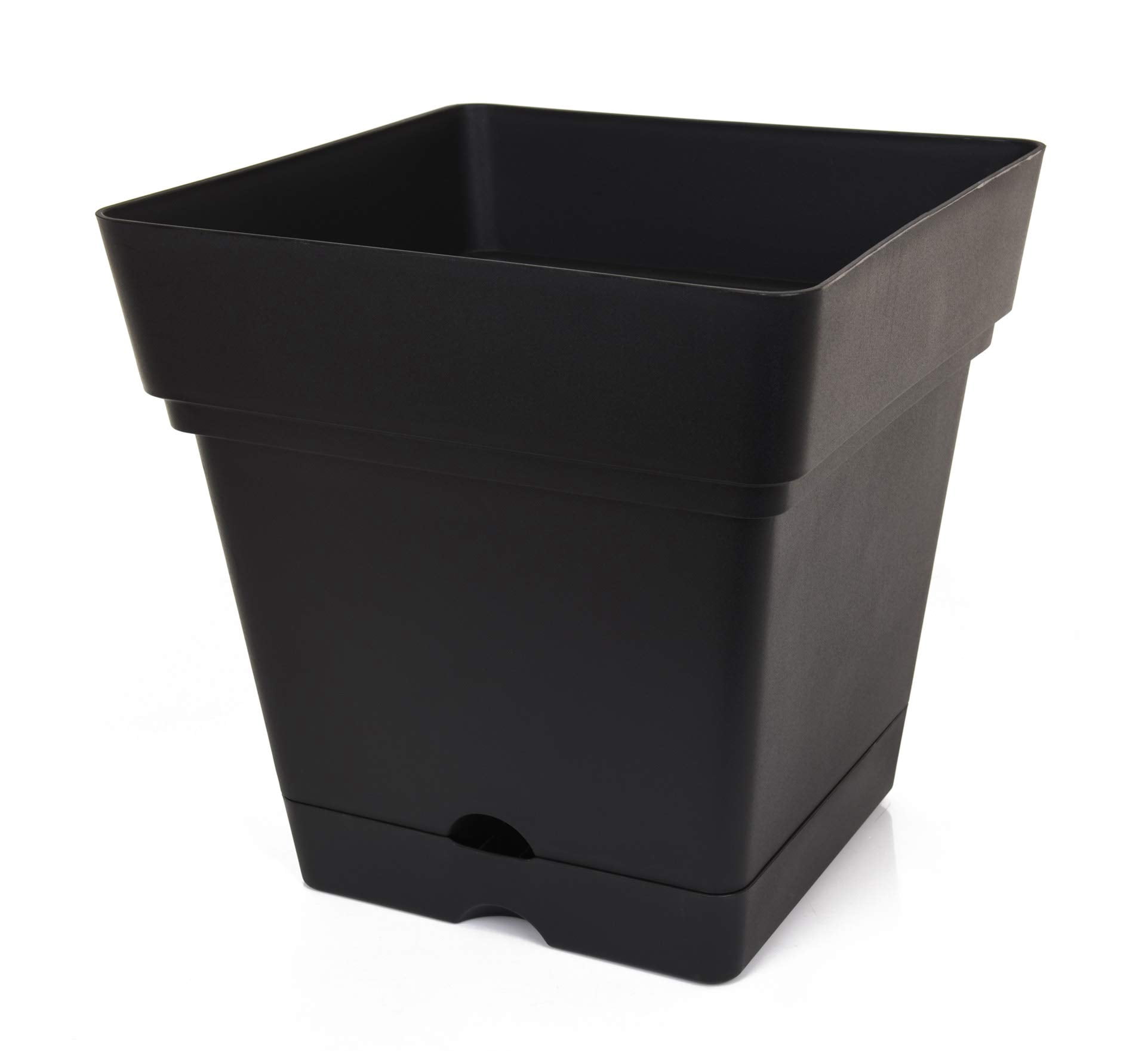 Modern Flower Pot with Smooth Mobility Wheels, Large Raised Planter for ...