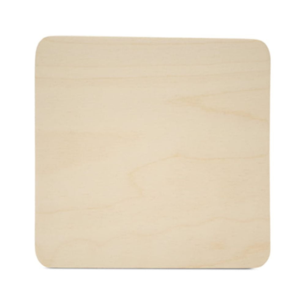 Large Square Plaques 14 x 14-inch, 1/4 Thick, Pack of 3 Wood Square ...