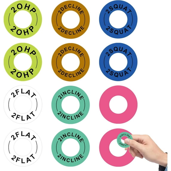 Large Squat Rack Magnetic Position Markers 2inch Power Rack Reminder ...