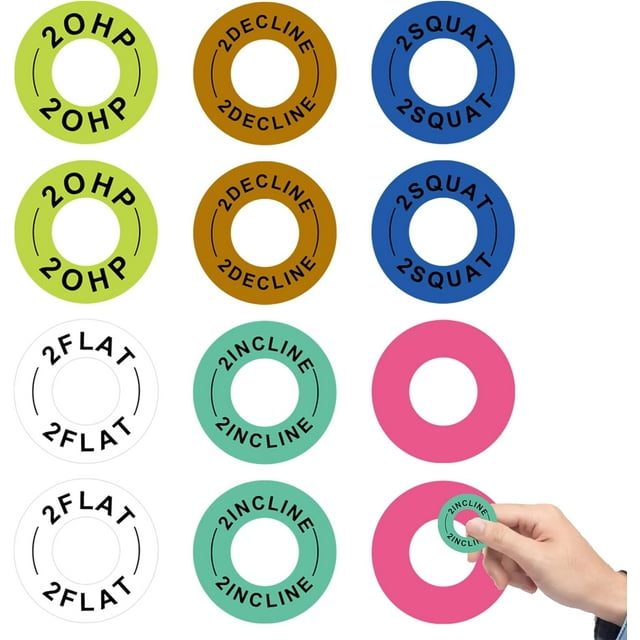 Large Squat Rack Magnetic Position Markers 2inch Power Rack Reminder ...