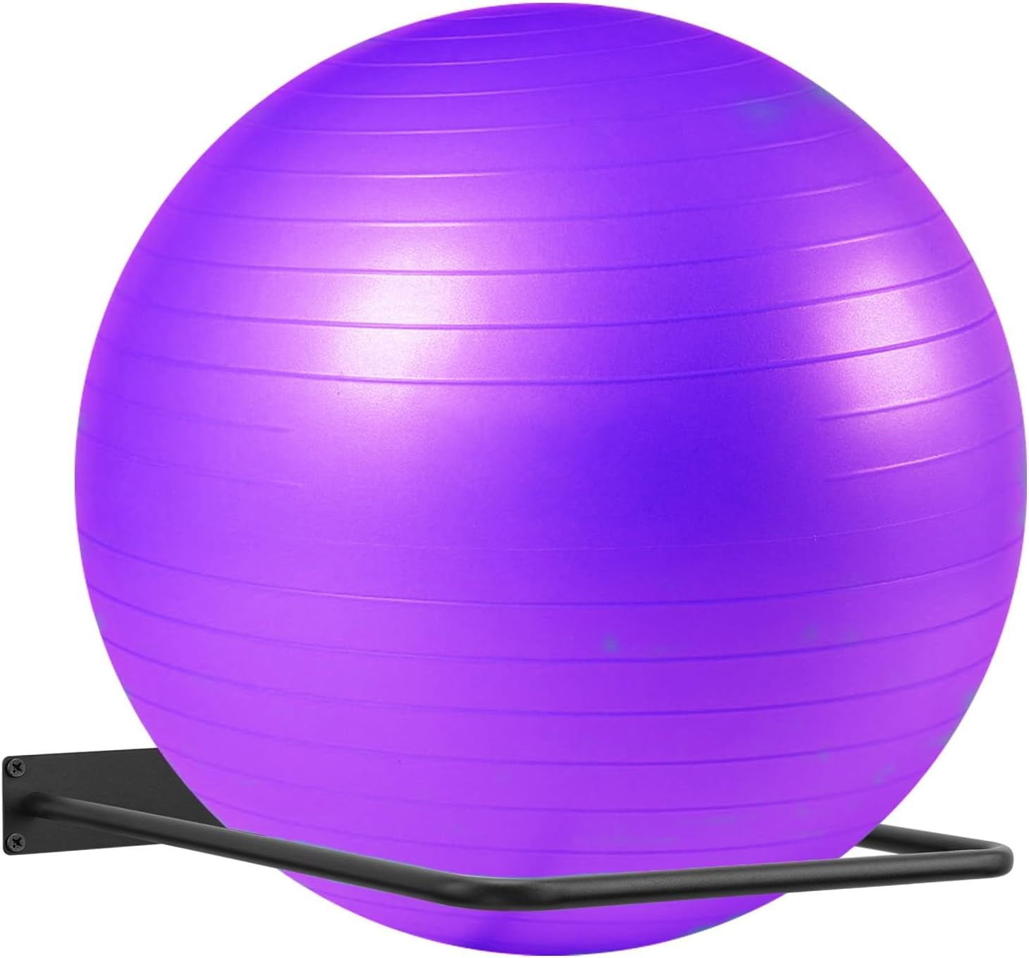 Large Stability Ball Wall RackYoga Ball Storage Rack, Yoga Studio and Home or Commercial Gym ...