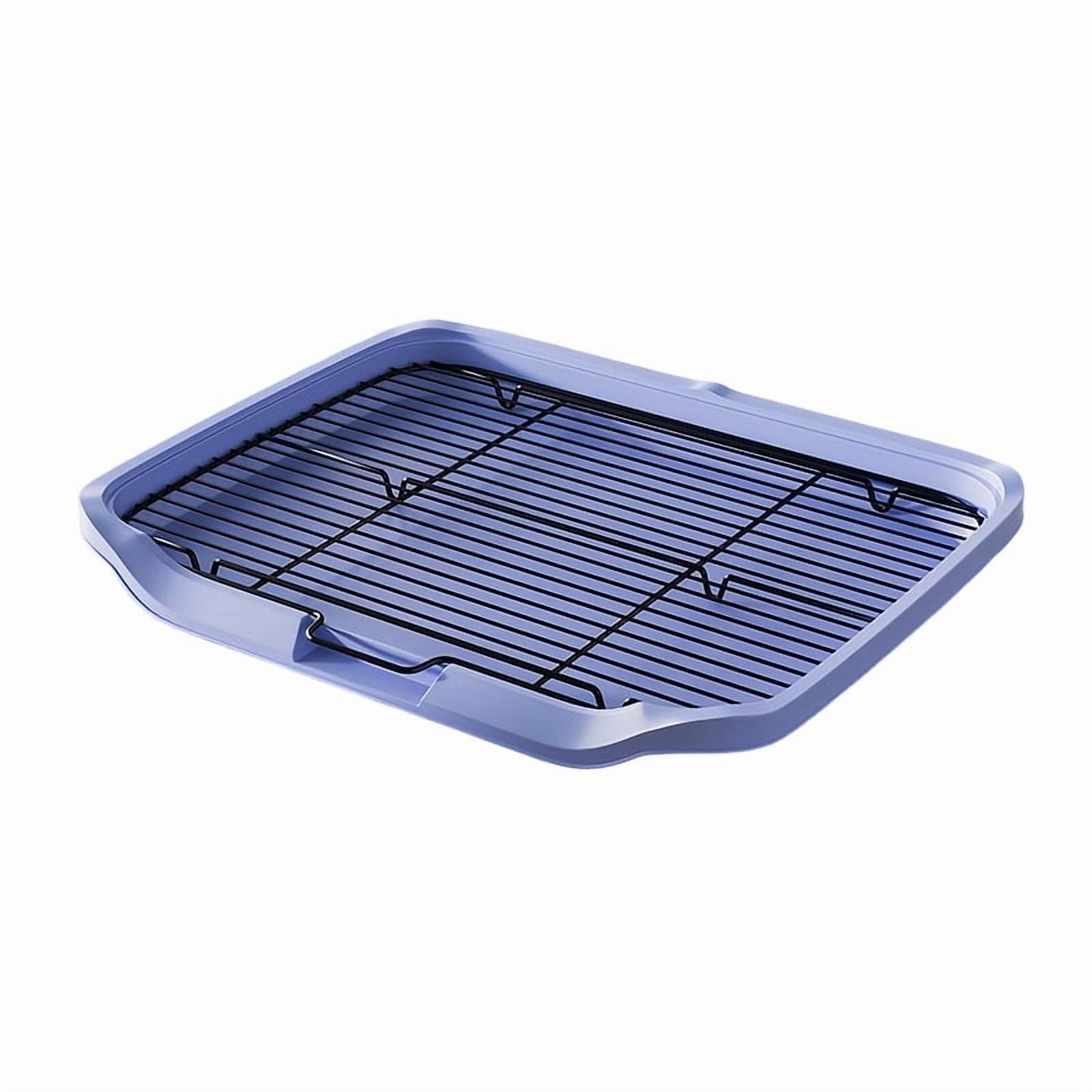 Large Stainless Steel Dog Toilet with Washable Plastic Design for Dogs ...