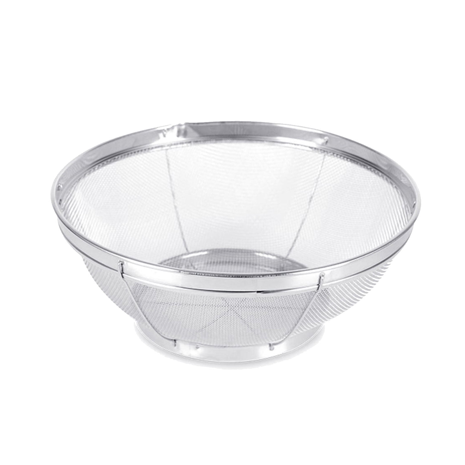 Large Stainless Steel Fine Mesh Strainer - Professional Kitchen ...
