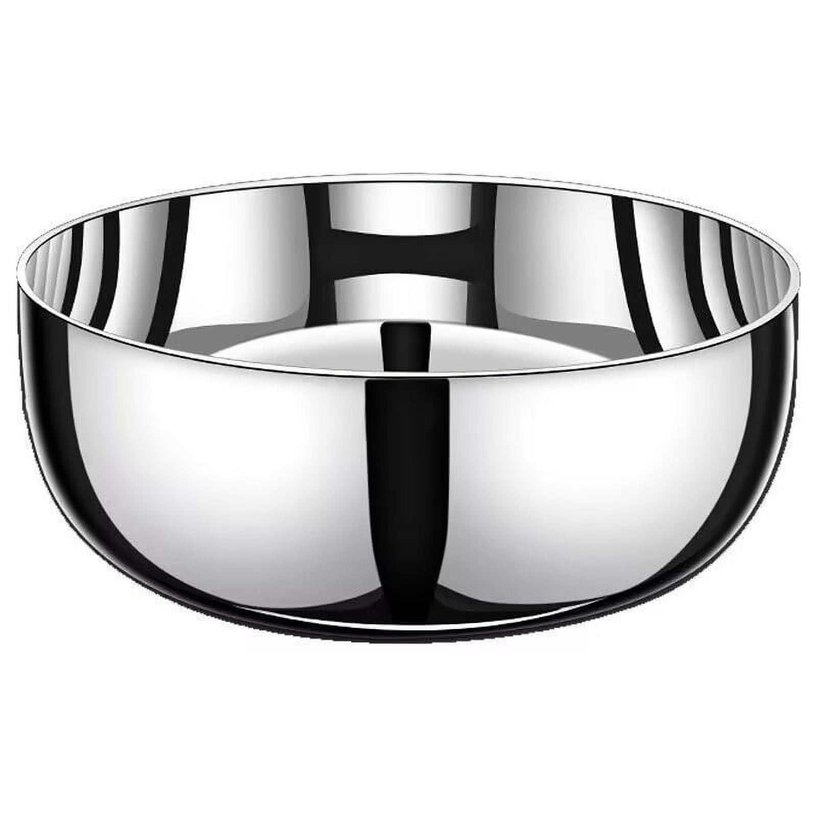 Large Stainless Steel Mixing Basin for Kitchen Vegetable Washing, Multi ...