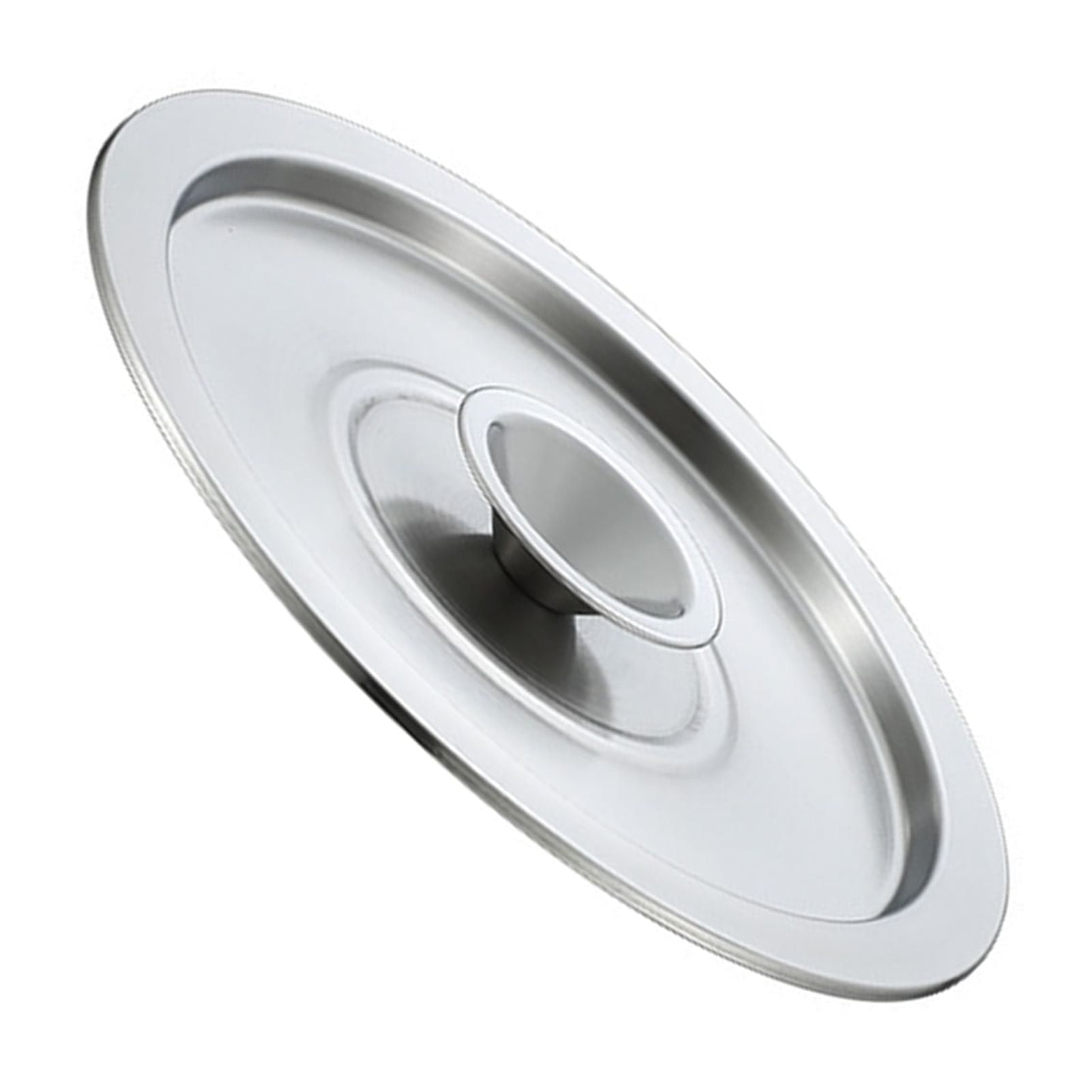 Large Stainless Steel Pot Lid Universal Reusable Cover with Handle Ring ...