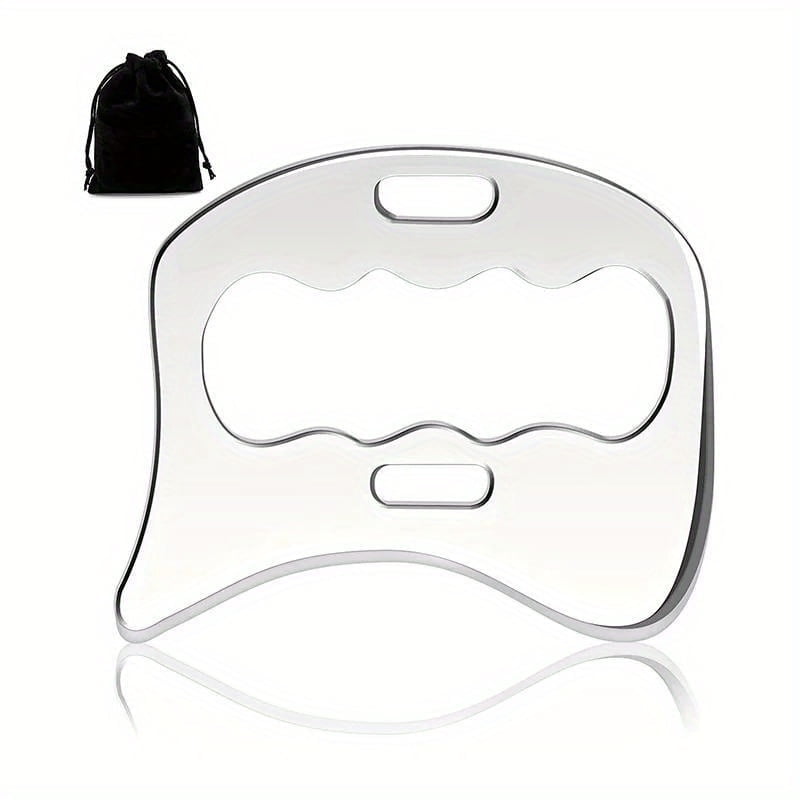 * Large Stainless Steel Scraping Massage Tool, without Flavor, Metal ...
