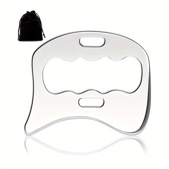 * Large Stainless Steel Scraping Massage Tool, without Flavor, Metal ...