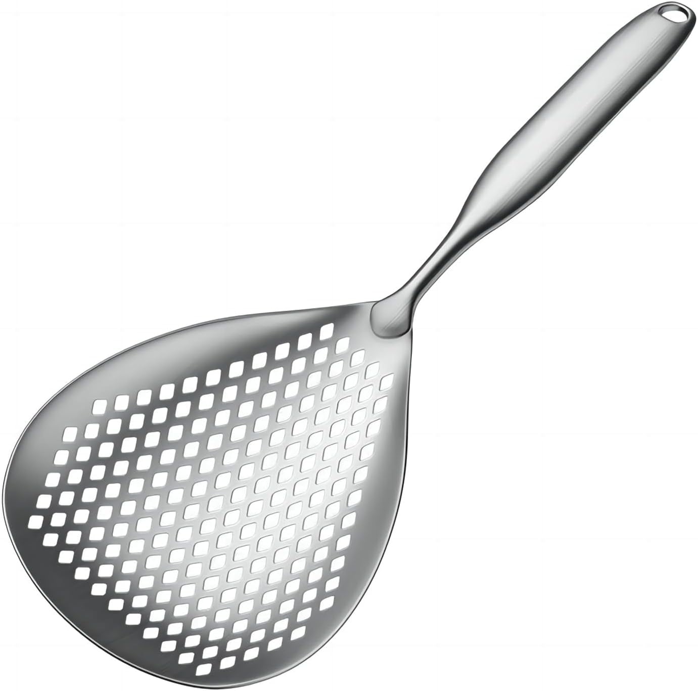 Large Stainless Steel Strainer, Strainer Spoon, Metal Single-Piece ...