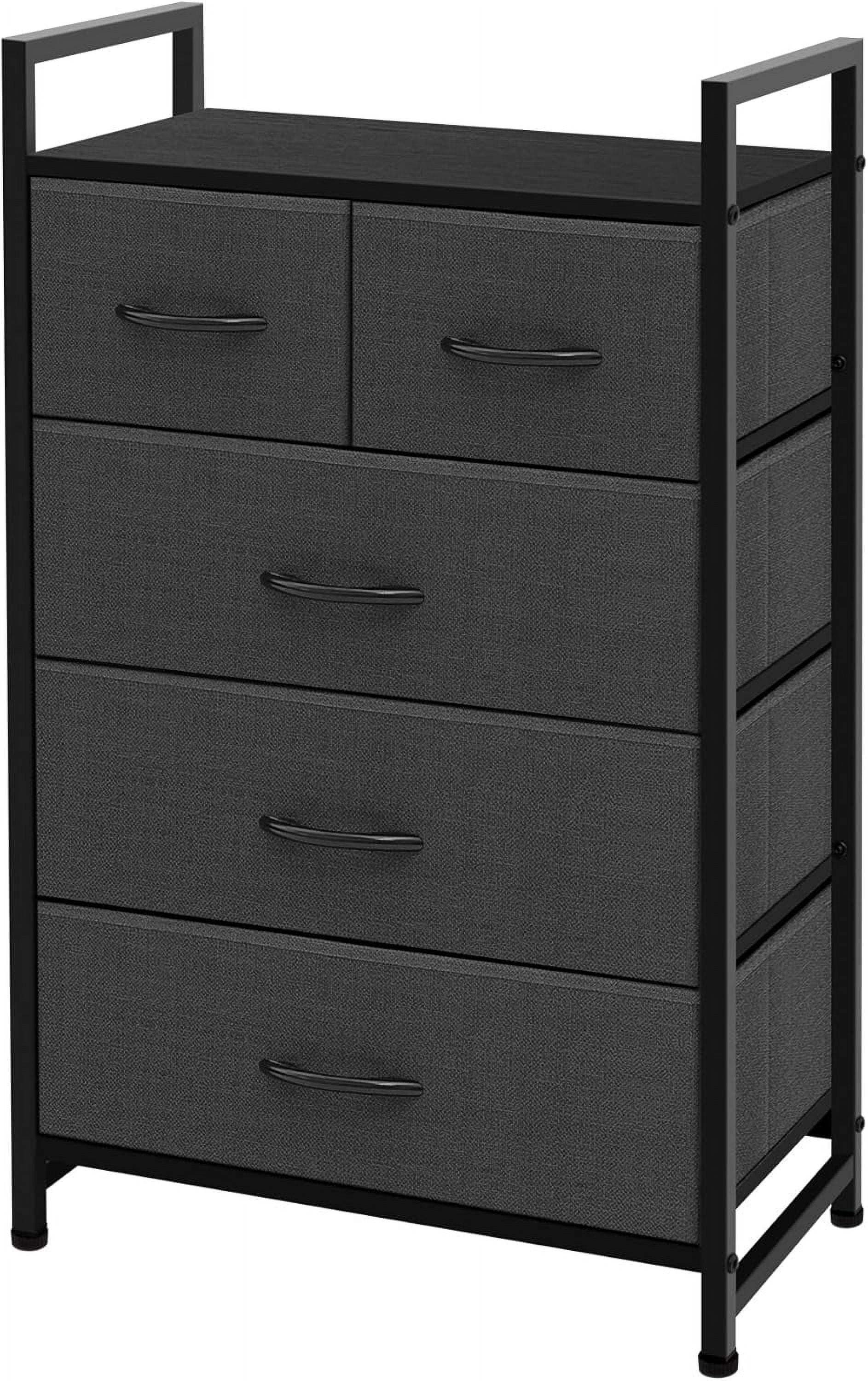 Large Standing Organizer Chest - Storage Dresser Furniture Unit for ...